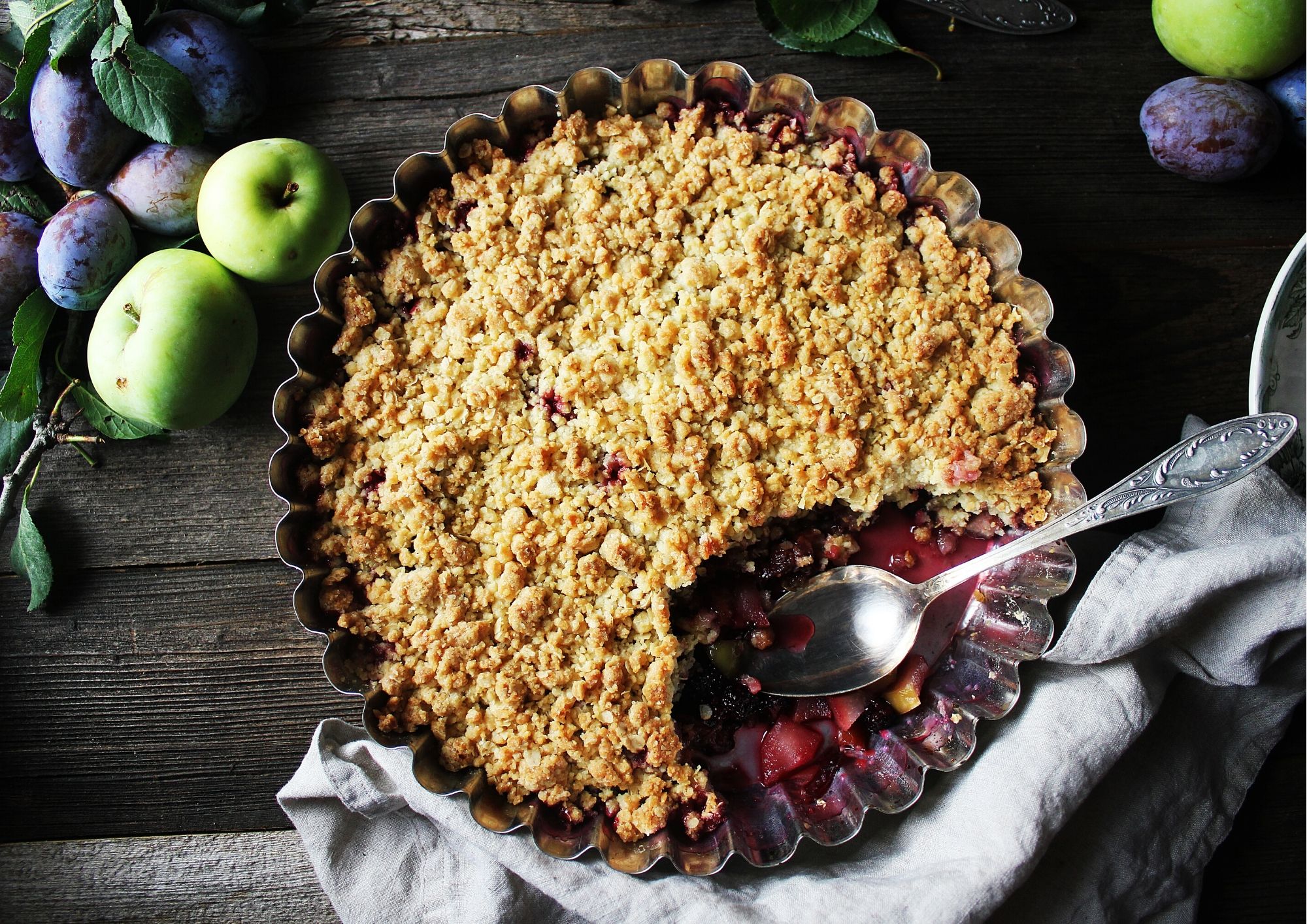 Plum Crumble - Pomodoras Fine Foods